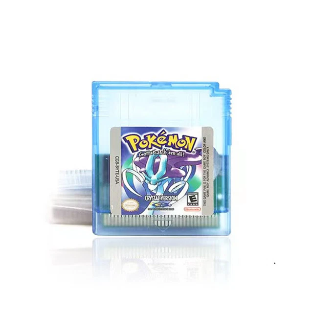POKÉMON: CRYSTAL VERSION Video Game Cartridge for Nintendo GBC Gameboy ...