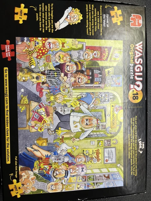 WASGIJ - ORIGINAL 18 - Uproar at the Vets - 1000 Piece Jigsaw Puzzle £4 ...