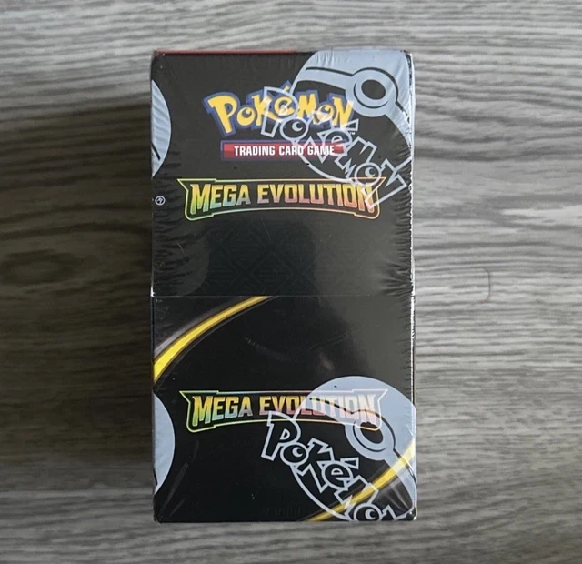 POKEMON TCG - Mega Evolution - Half Booster Box - Sealed, New (18 Packs ...