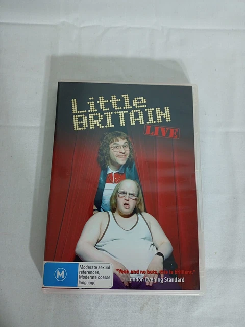 LITTLE BRITAIN LIVE Boxed Limited Edition inc Tour Program DVD R4 PAL £ ...