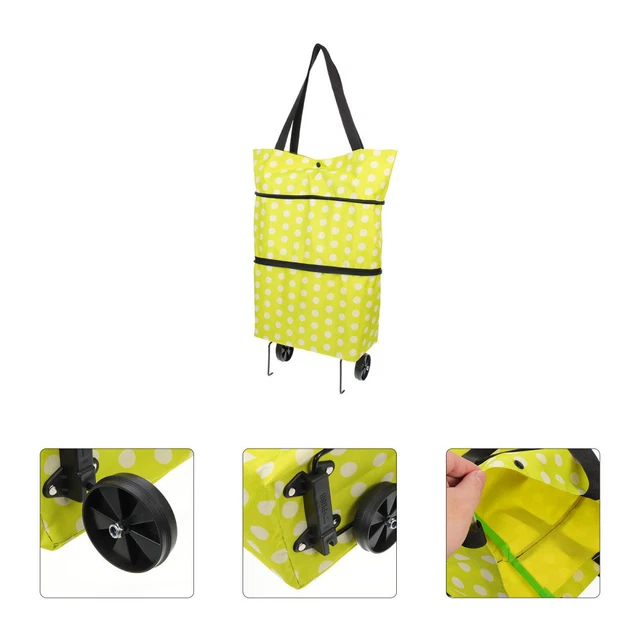 BORSA TROLLEY CARRELLO rotante carrello rotabile supermercato esterno ...