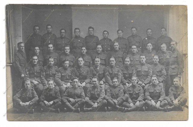 WW1 PHOTO LONDON Irish Rifles soldiers Signallers, 18th Battalion Ldn ...