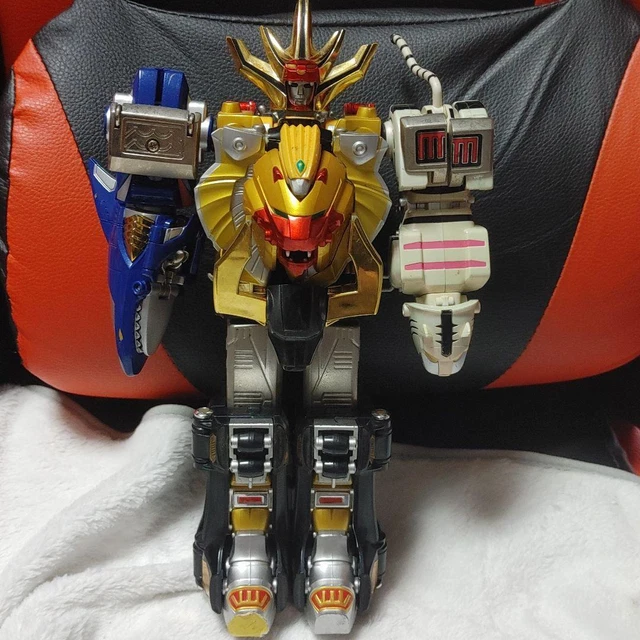 POWER RANGERS WILD Force Gaoranger DX Gao King Megazord Bandai Complete ...