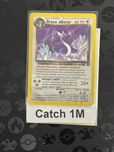 CARTA POKÉMON DRACO Oscuro 33/82 / Blocco Team Razzo Ed2 / Dark ...