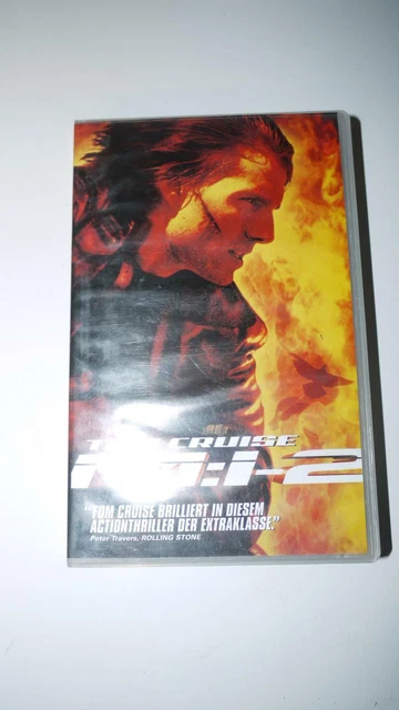 TOM CRUISE MI2 Mission Impossible 2 VHS VIDEO Kassette EUR 1,00 ...