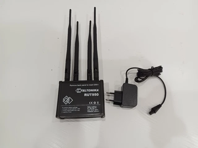 TELTONIKA RUT950 2G/3G/4G LTE Modem/Router/WiFi AP with 2 SIM EUR 79,00 ...