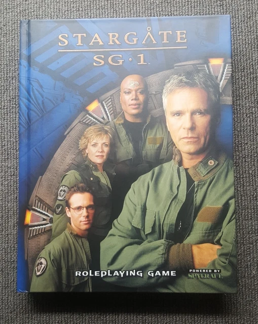 STARGATE SG-1 ROLEPLAYING Game (d20 System) (Hardcover) EUR 110,29 - PicClick FR