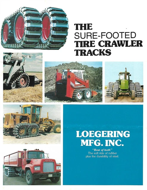 EQUIPMENT BROCHURE - Loegering - Tire Crawler Tracks Gator c1983 4 ...