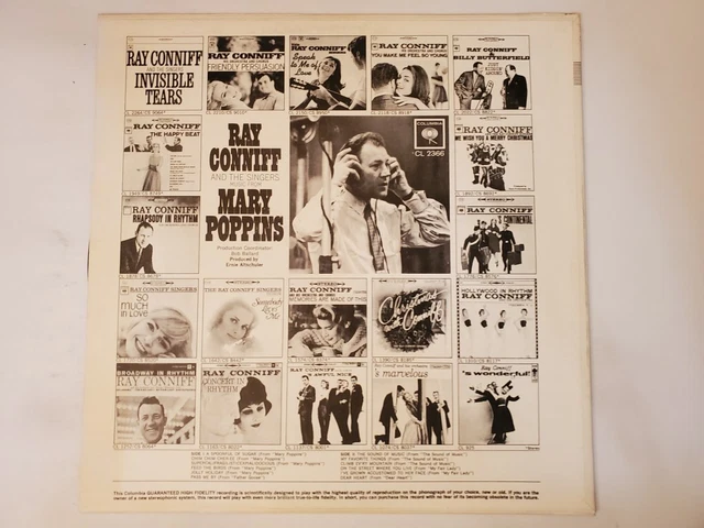 RAY CONNIFF AND The Singers - Music from Mary Poppins, The Sound of ...