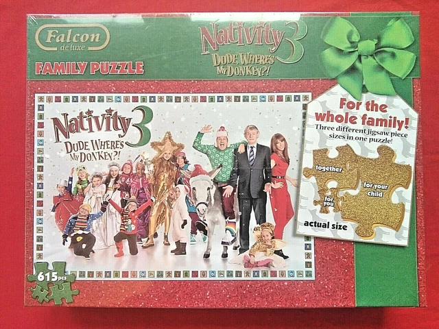NATIVITY 3 - Dude Wheres My Donkey - Family Jigsaw Puzzle - 615 Pieces ...