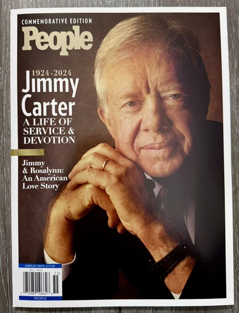 PEOPLE MAGAZINE - January, 2025- Jimmy Carter 1924-2024 - Brand New £11 ...