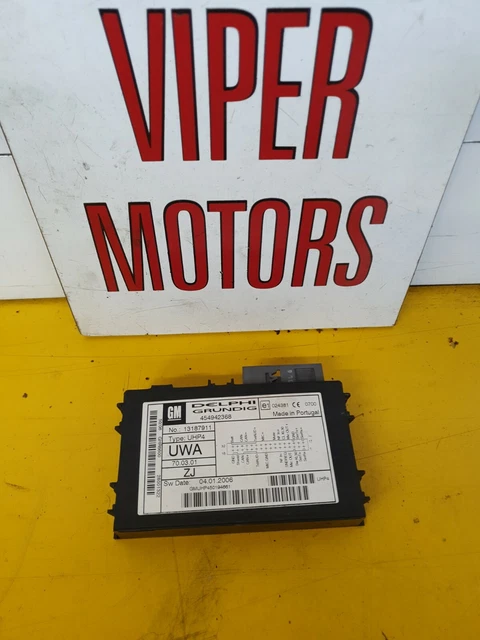 VAUXHALL CORSA D Bluetooth Electronic Control Module Unit ECU 13187911 ...