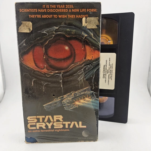 STAR CRYSTAL VHS 1985 Sci-Fi Horror Original Box In Original Shrink £21 ...