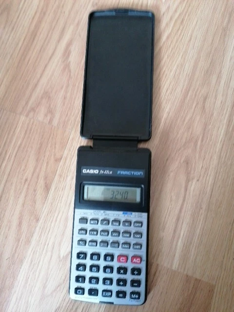CASIO FX-82LB CALCULATOR Fraction Scientific with Flip Case Black Fully ...