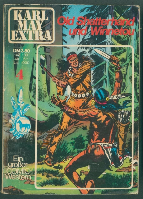 KARL MAY EXTRA Nr. 4 Comic - Taschenbuch Old Shatterhand und Winnetou ...