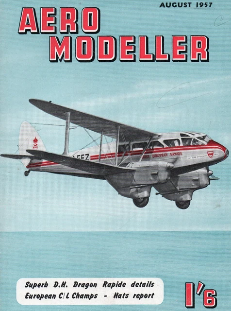 VINTAGE**AERO MODELLER***AUG 1957 £1.53 - PicClick UK