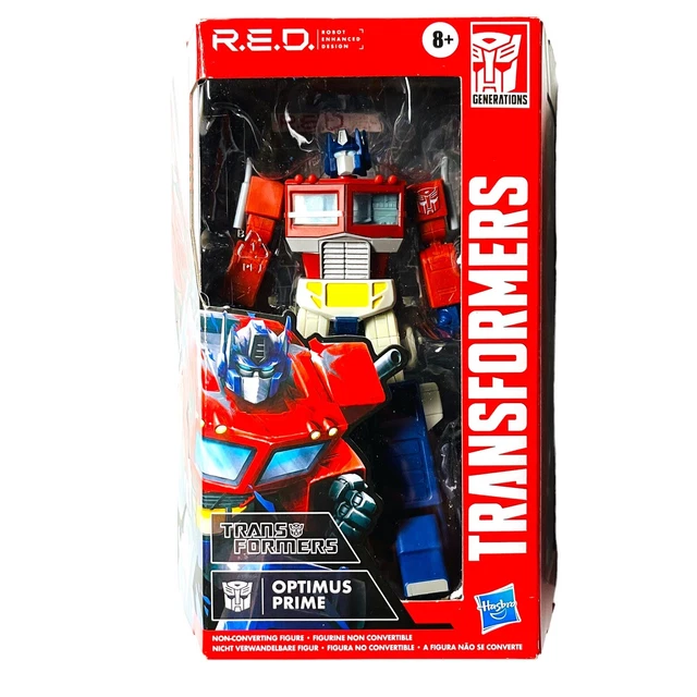 TRANSFORMERS R.E.D. OPTIMUS Prime version dessin animé style G1 non ...