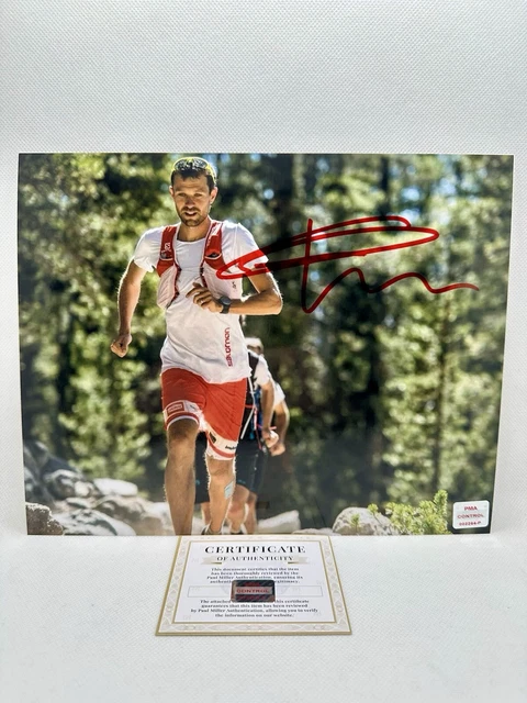 FRANÇOIS D'HAENE TRAIL Running Everest Hand Signed Photo Certificate ...