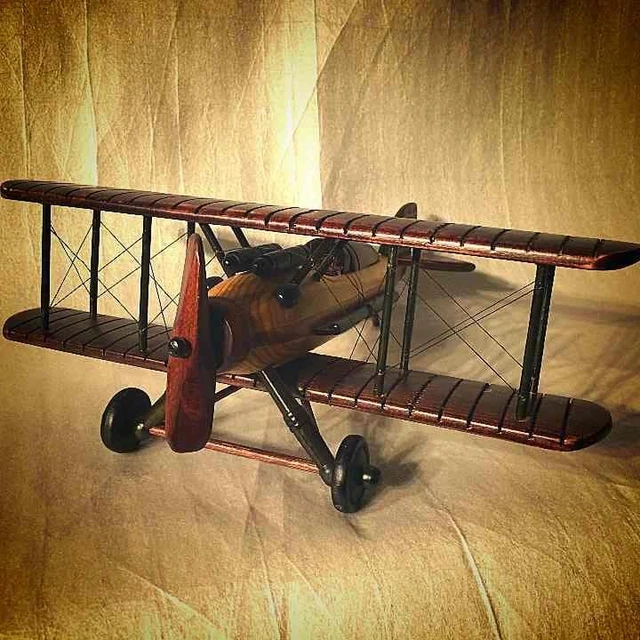 AVION EN BOIS Modèle A Échelle El EUR 470,20 - PicClick FR
