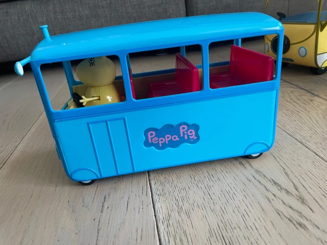 MISS RABBITS MUSICAL School Bus, Peppa pig, Large bus, good used ...