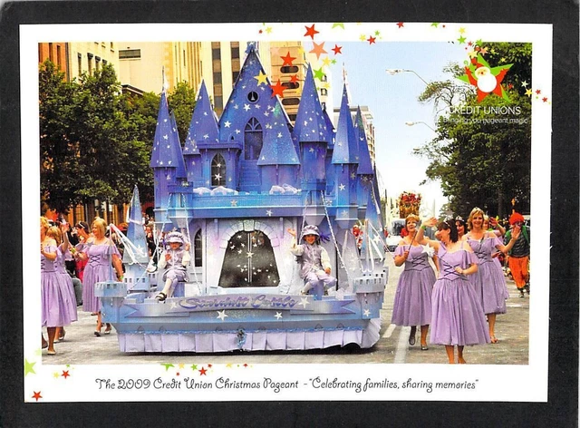 A8876 AUSTRALIA SA Adelaide Christmas Pageant 2009#3 pmkd postcard EUR ...