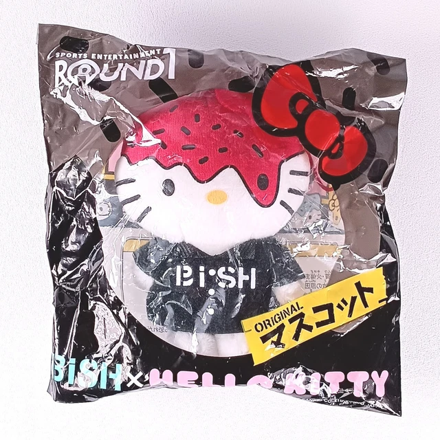 CINTURINO MASCOTTE PELUCHE Hello Kitty × BiSH × Round1 Sanrio ...