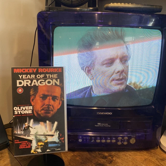 YEAR OF THE Dragon - Mickey Rourke - PAL VHS Video Tape *Play Tested* £ ...