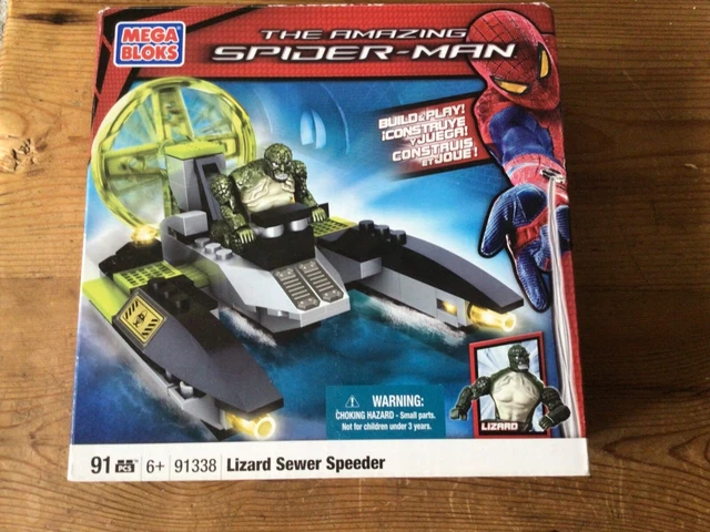 MEGA BLOKS THE Amazing Spider-Man - Lizard Sewer Speeder - 2012 £12.99 ...