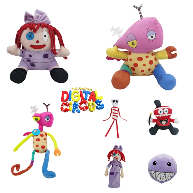 THE AMAZING DIGITAL Circus Plush Magical Number Circus Rabbit Clown ...