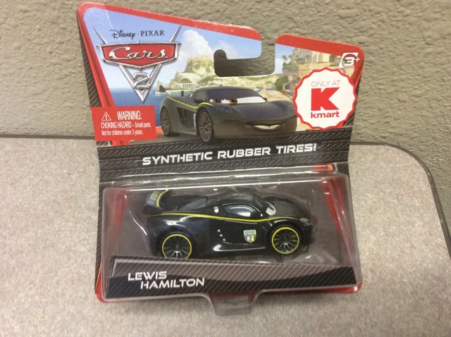 DISNEY PIXAR CARS 2 Lewis Hamilton Kmart Exclusive W Synthetic Rubber ...