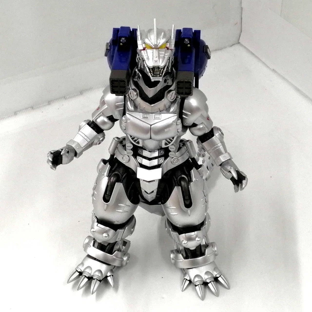 S.H.MONSTERARTS MECHAGODZILLA MFS-3 3shiki-kiryu figure Silver vs ...