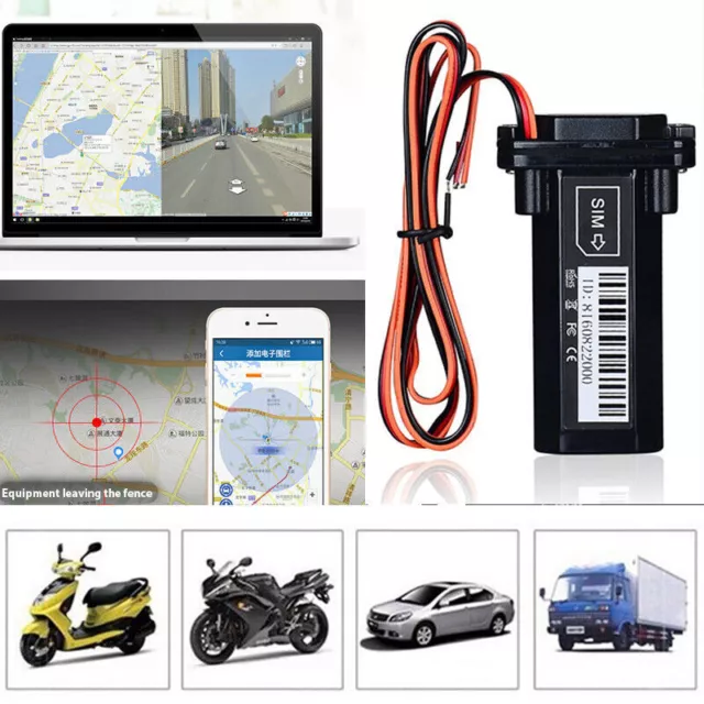CAR MOTORCYCLE ANTI Theft Real-time GPS Tracker Tracking Locator Device ...