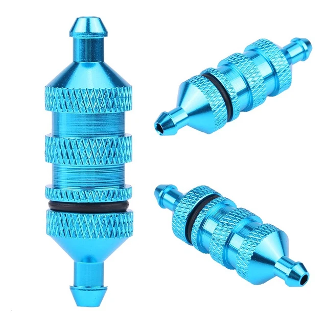 HSP ALLOY ALUMINUM Oil Nitro Fuel Filter For 1/8 1/10 Scale RC Model ...