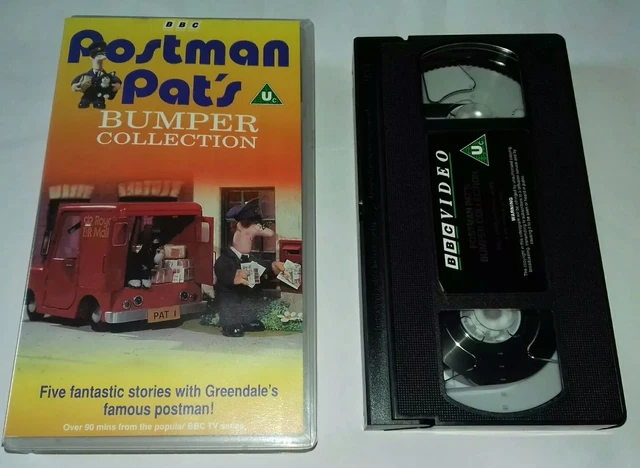 BBC - POSTMAN PAT'S BUMPER COLLECTION - VHS VIDEO -incl Snowy Winter ...