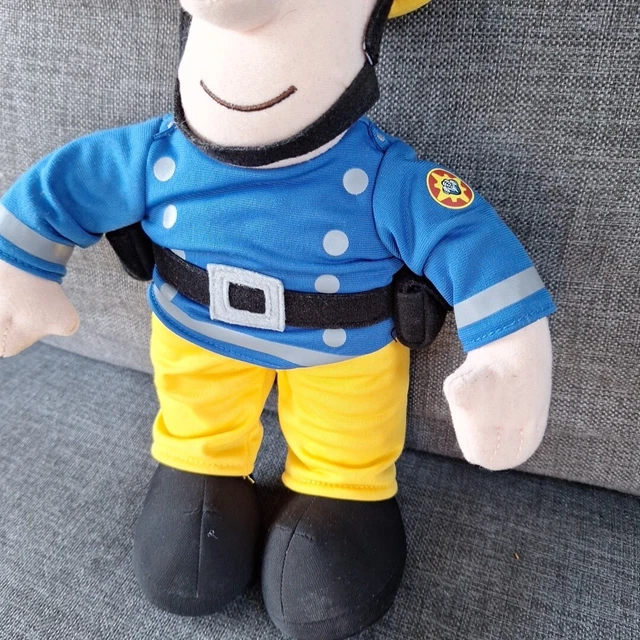 FIREMAN SAM TALKING Plush 14" Sound Effects Songs Soft Toy Character £9 ...