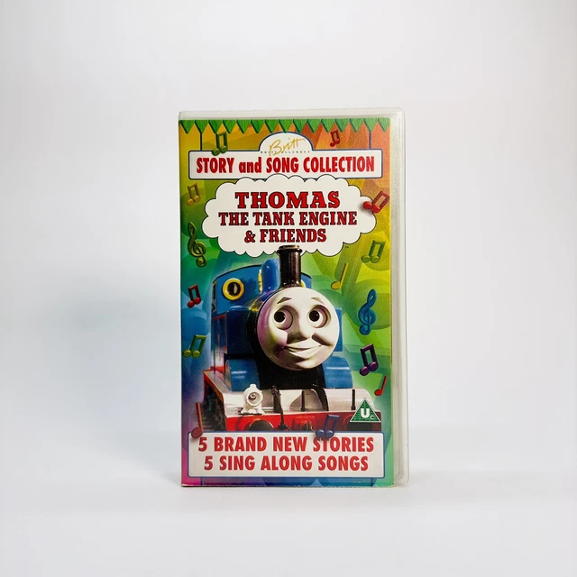 THOMAS AND FRIENDS Song And Story Collection Thomas The Tank Engine Vhs ...