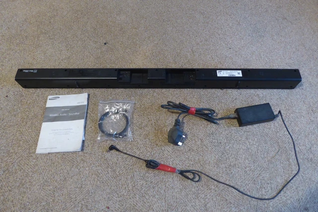 SAMSUNG HW-J355 WIRELESS Sound Bar Speaker 30w Power Cable +Charger No ...