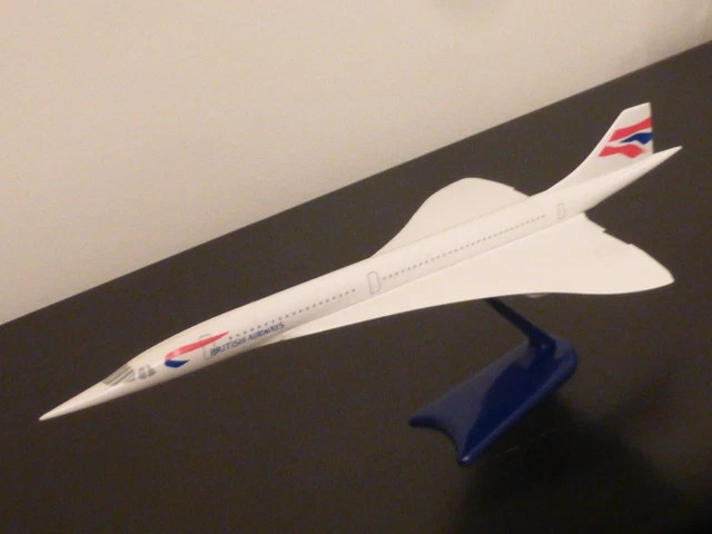EXCELLENT MODEL OF British Airways "Concorde" Supersonic Aircraft, By ...