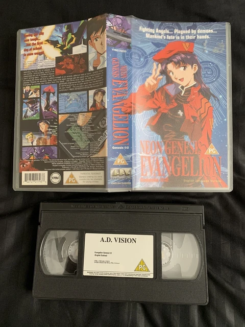 NEON GENESIS EVANGELION Genesis 0:2 VHS English Dubbed £19.99 - PicClick UK