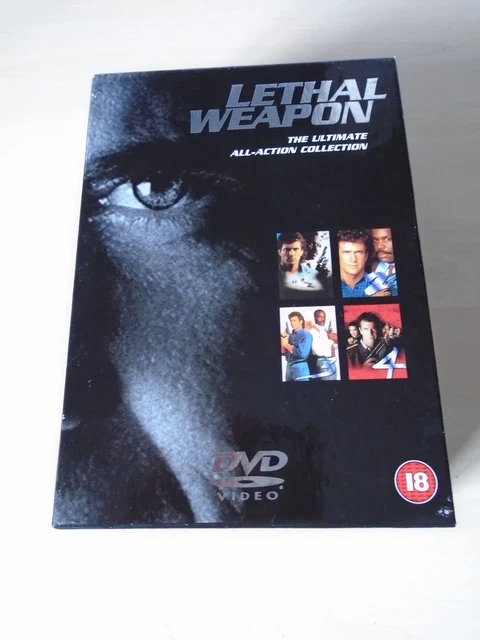 LETHAL WEAPON 1,2,3 & 4 Discs DVD Boxset The Ultimate All Action Collection EUR 9,18 - PicClick IT