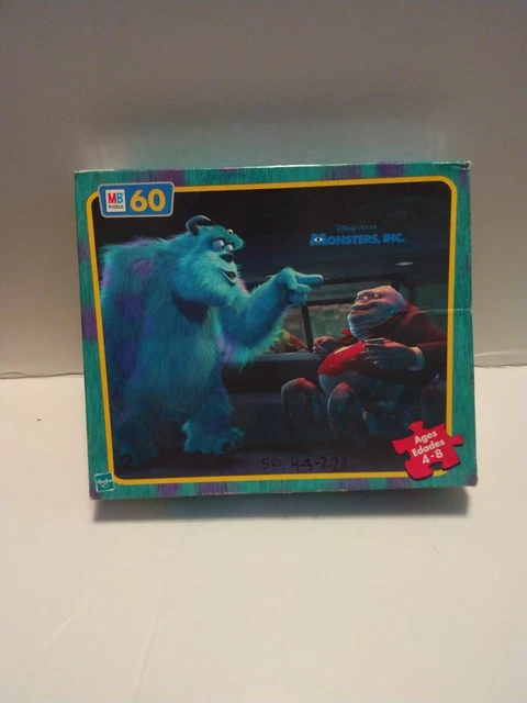 DISNEY PIXAR MONSTERS INC Movie 60 Pc Puzzle 2001 £7.08 - PicClick UK
