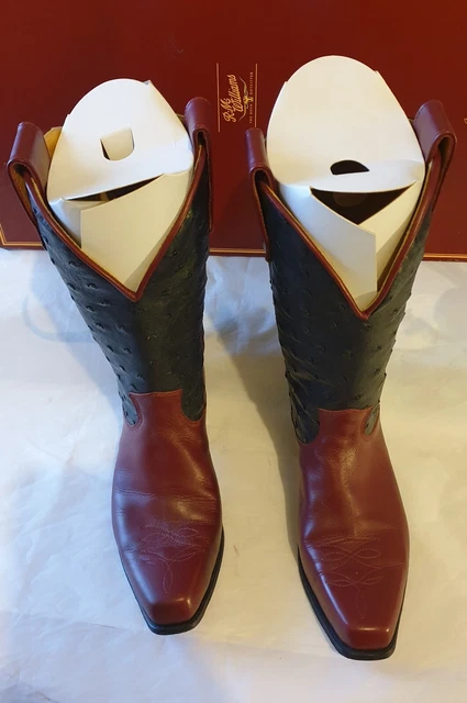 RARE ONE OFF Ruby Plains EMU & COW LEATHER Genuine RM WILLIAMS boots ...