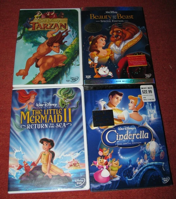 LOT OF (22) Kids DVDs (Disney, Scooby-Doo, Rugrats, Shrek, Cars ...