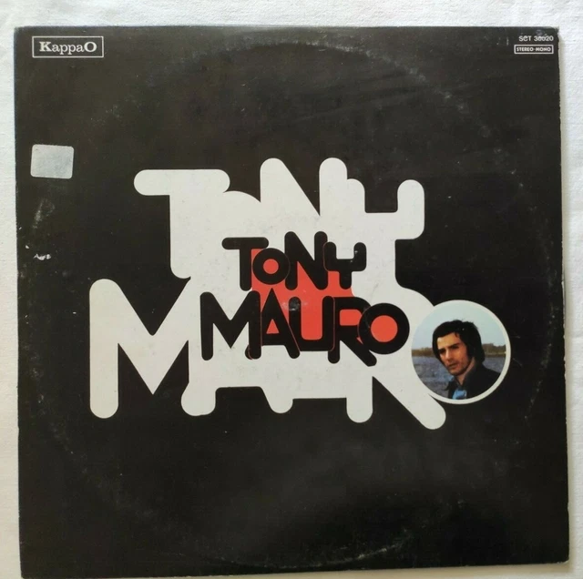 TONY MAURO LP Self Titled 33 RPM Vinyl Songs Neapolitan Kappao Sct ...