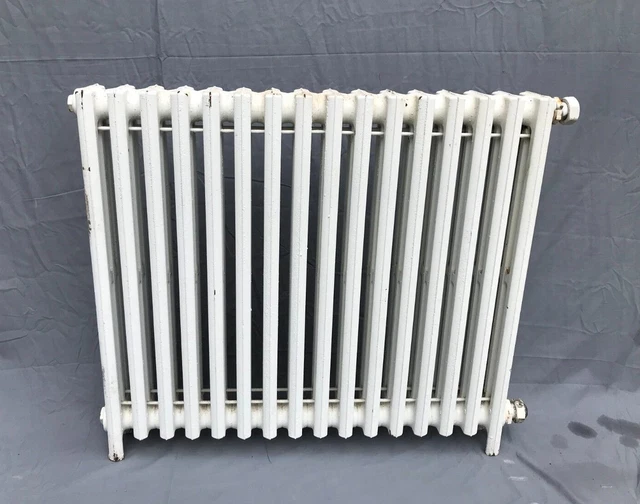 ANTIQUE CRANE HOT Water Radiator 18 Sections Cast Iron 4x25x30 VTG Old ...