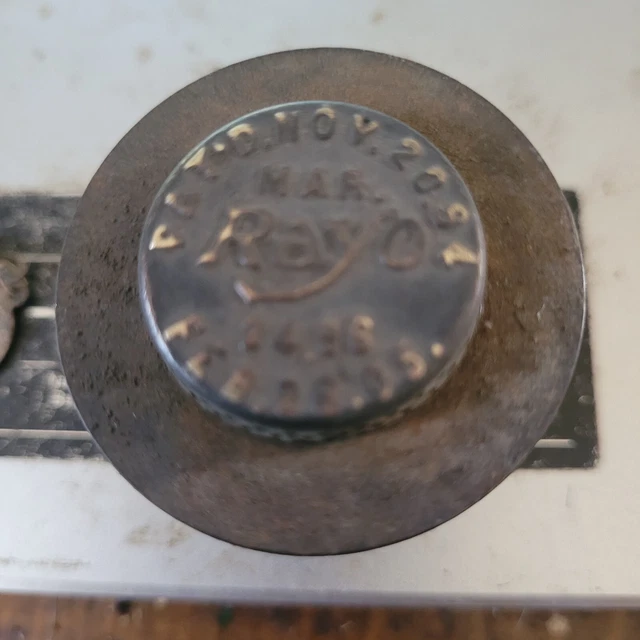 ANTIQUE BRASS RAYO Oil Lamp Flame Spreader circa 1905 $14.99 - PicClick CA