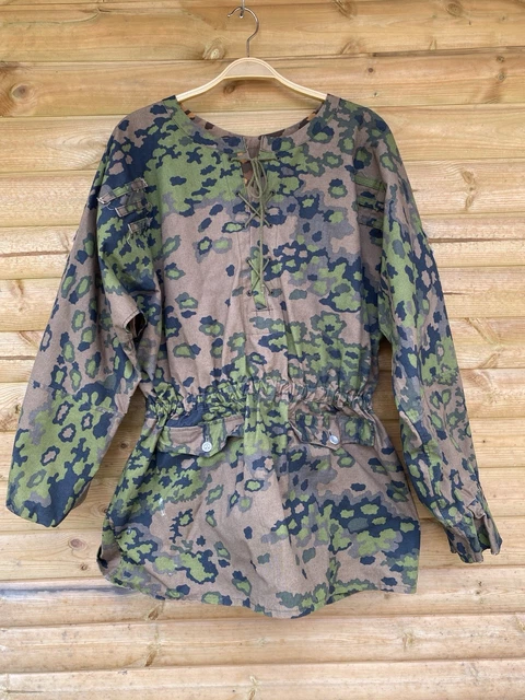 WW2 GERMAN M42 Oakleaf Camo Smock, Repro, Reversible £68.28 - PicClick UK