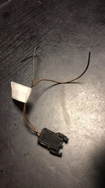 MERCEDES WIRING CABLE Connector Plug Terminal 2 Pole Genuine ...