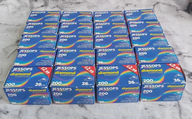 JESSOPS DIAMOND EVERYDAY 35mm Film 36exp Colour Expired 2005 Sealed box ...