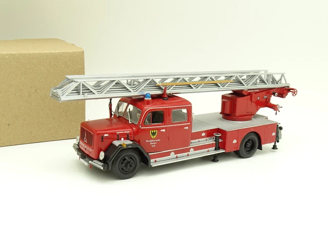 MINICHAMPS SB 1/43 - Magirus Deutz 150D10 Echelle Pompiers Feuerwehr Aachen EUR 110,00 - PicClick FR